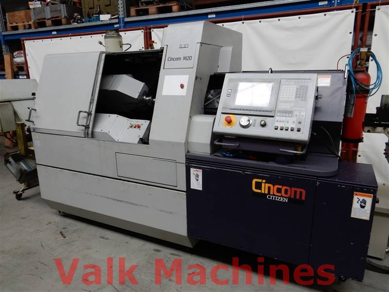 Te koop: Gebruikte CNC Draaibank Citizen Cincom M20